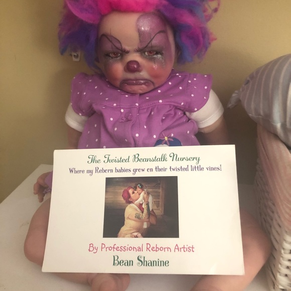 Toys | Reborn Baby Doll Clown By Prototype Artist | Poshmark